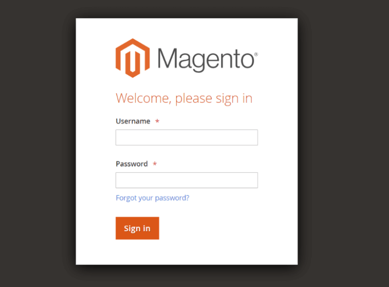 user docs logging into your website